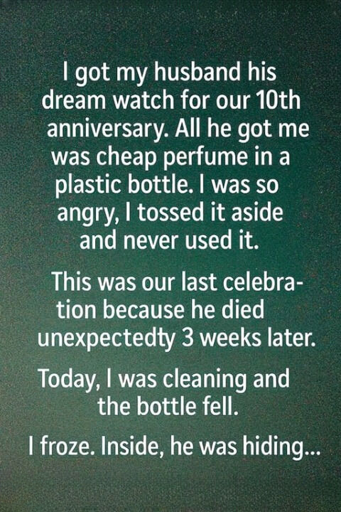 The Cheap Perfume I Almost Threw Away Ended Up Hiding a Secret That ...
